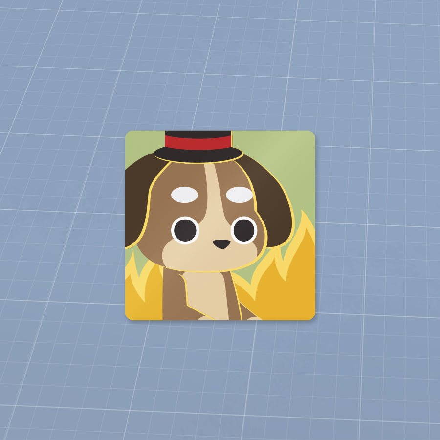 Emoji Sticker - This Is Fine – Super Merch Shop