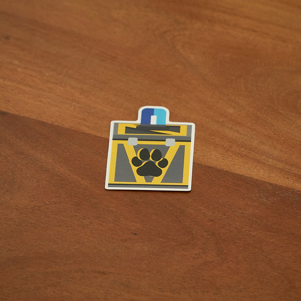 Mole Crate Sticker – Super Merch Shop