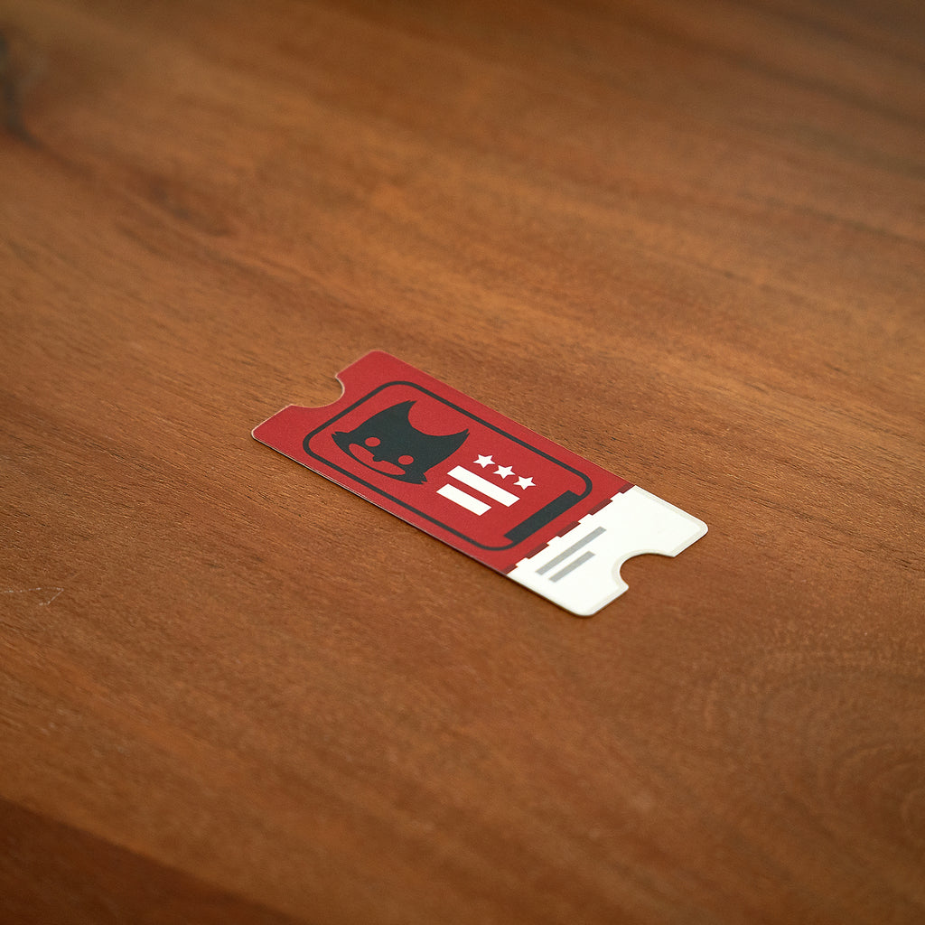 S.A.W. Ticket Sticker – Super Merch Shop
