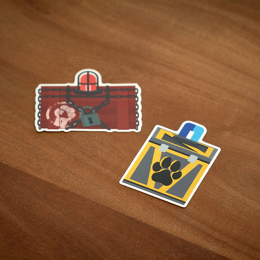 Mole Crate Sticker – Super Merch Shop